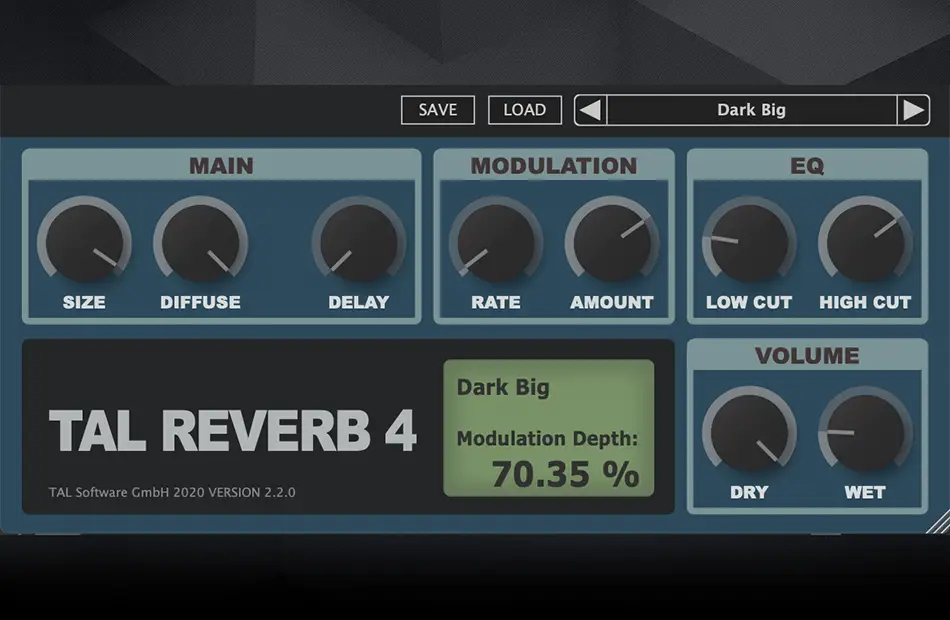 TAL Reverb 4 - Producer Sphere