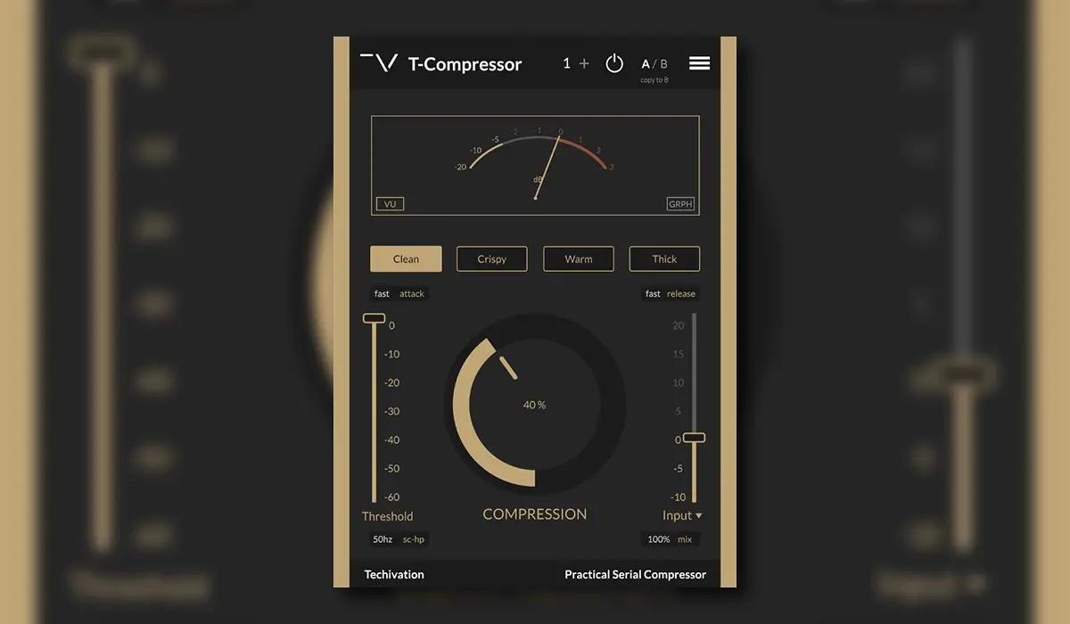 Techivation Release The Innovative Compressor Plugin T-Compressor - Producer Sphere